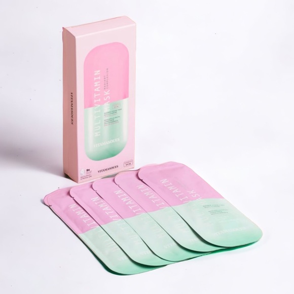 Vitamasques | Skincare | Vitamasques Multivitamin Face Masks Box Of 5 ...